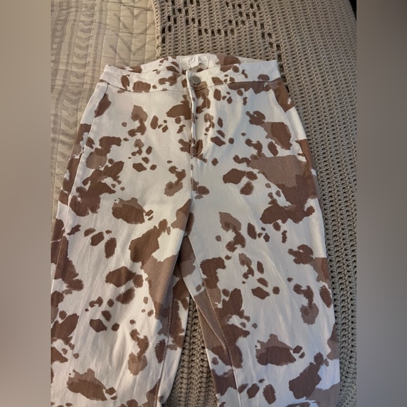 Jeans | Cow Print Jeans | Poshmark